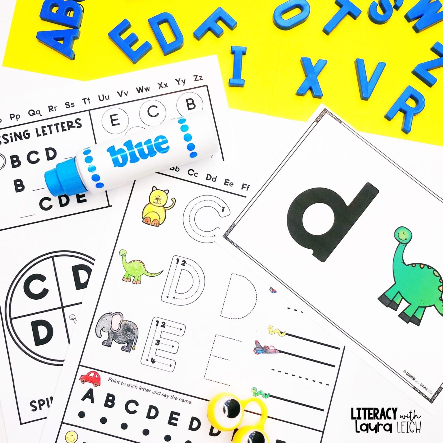 How to Boost Letter Naming Fluency for Beginning Readers - Laura Leigh ...