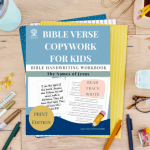 Bible Verse Copywork: Teach Handwriting and Scripture - Laura Leigh ...